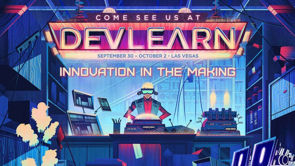 eXact learning solutions on stage at DevLearn 2015 | eXactls at Dev Learn